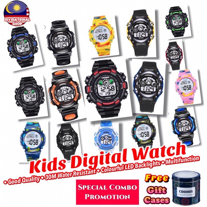 [💥 SPECIAL PROMOTION 🔥 HOT ITEM 🔥] Koleksi Jam Digital Kanak Kanak ...