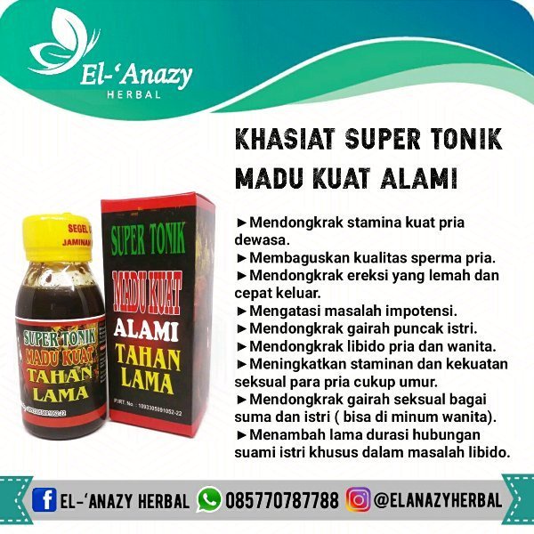 Madu Super Tonik Madu Kuat Tahhan Lama 6x Lebih Dahsyat | Shopee Malaysia