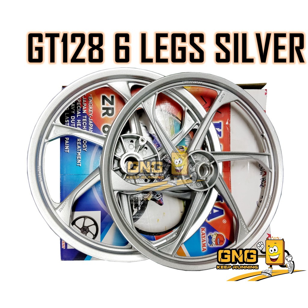 KAYAMA MODENAS GT128 SPORT RIM SILVER ZR66 | Shopee Malaysia