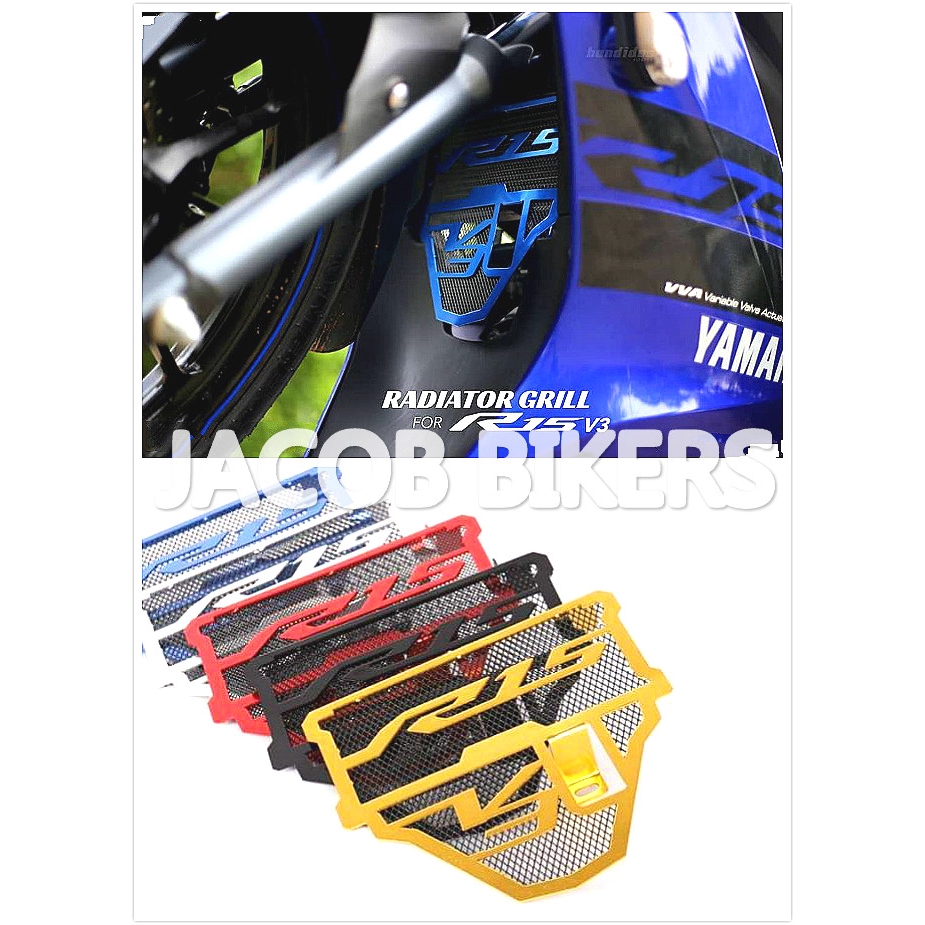 YAMAHA R15 V3 RADIATOR COVER | Shopee Malaysia