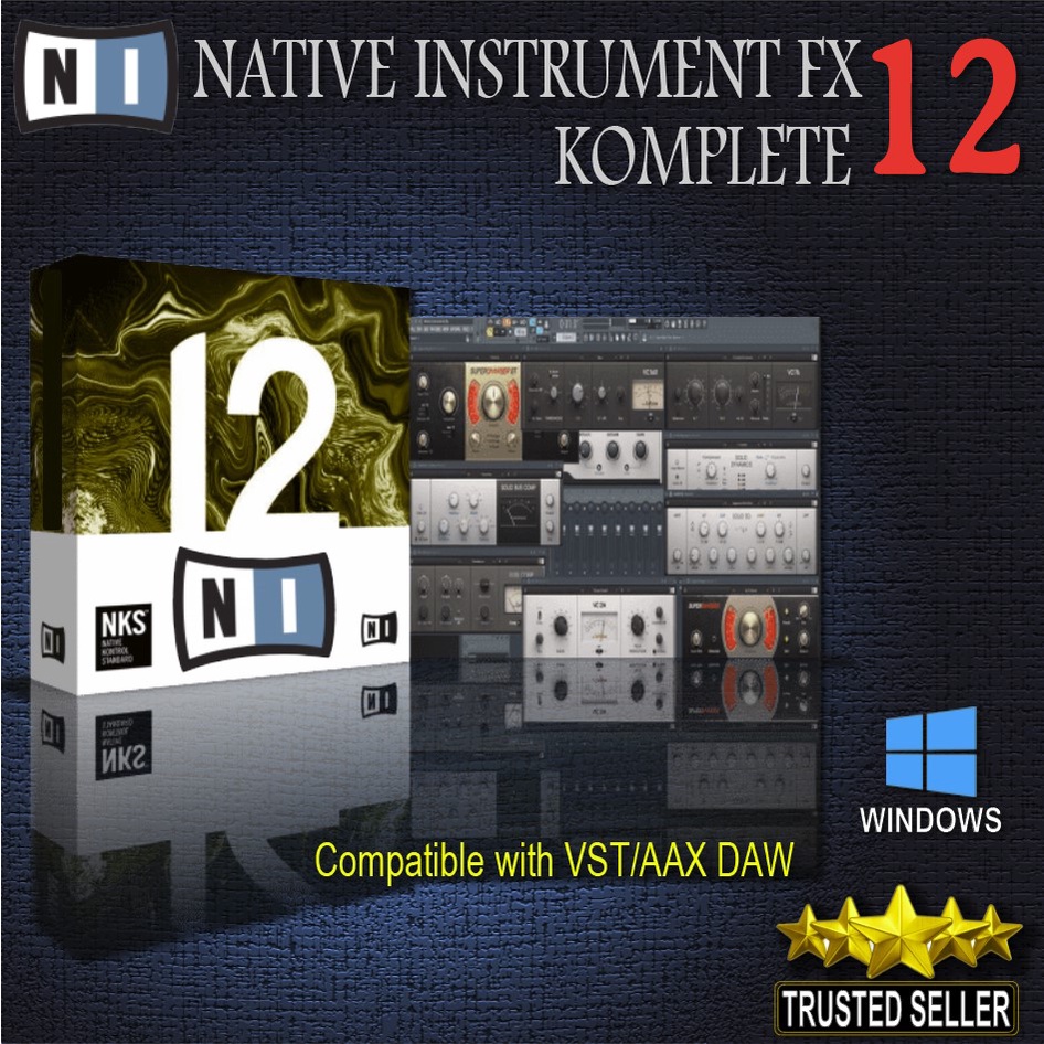 Native Instrument KOMPLETE 12 Bundle VST AAX Plugin Windows | Shopee Malaysia