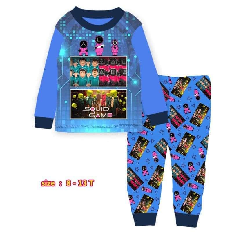 Pyjamas Squid Game (8y & 9y) | Shopee Malaysia