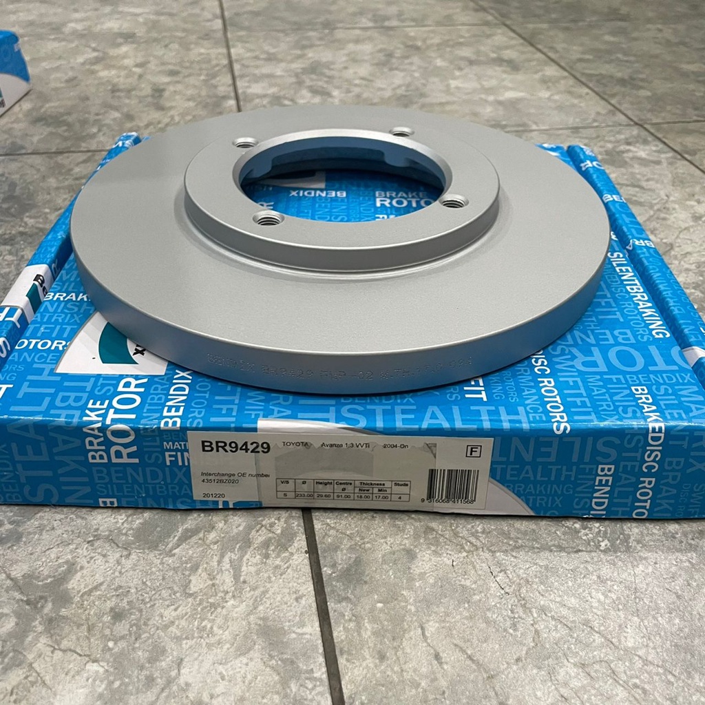 TOYOTA AVANZA F601 F602 F651 F654 FRONT DISC BRAKE ROTOR / ULTIMATE ...