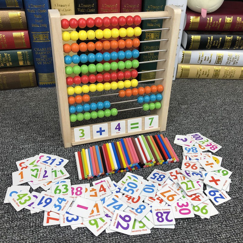 Kindergarten pupils counter mathematics arithmetic sticks chKanak-Kanak ...