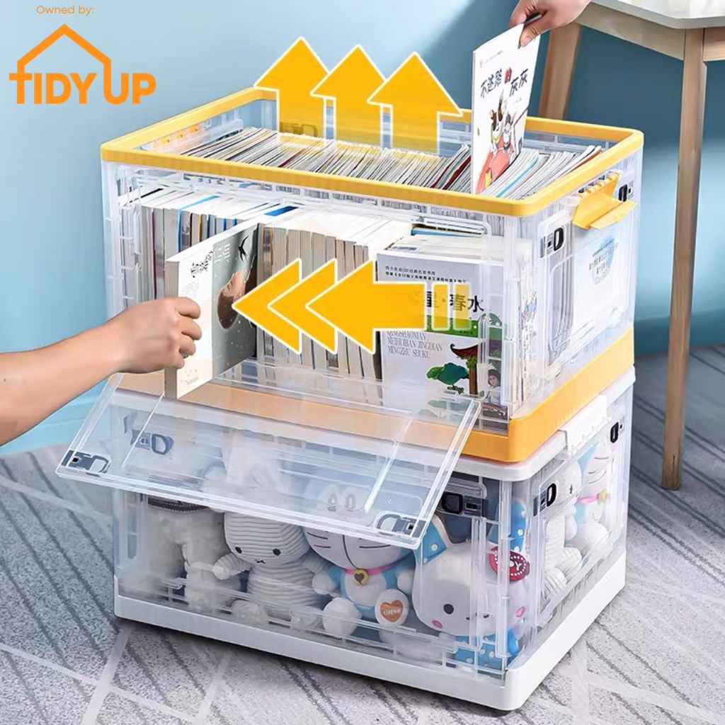 [TALL M] Foldable Multi-function Storage Box [TIDY UP MALAYSIA] x ...