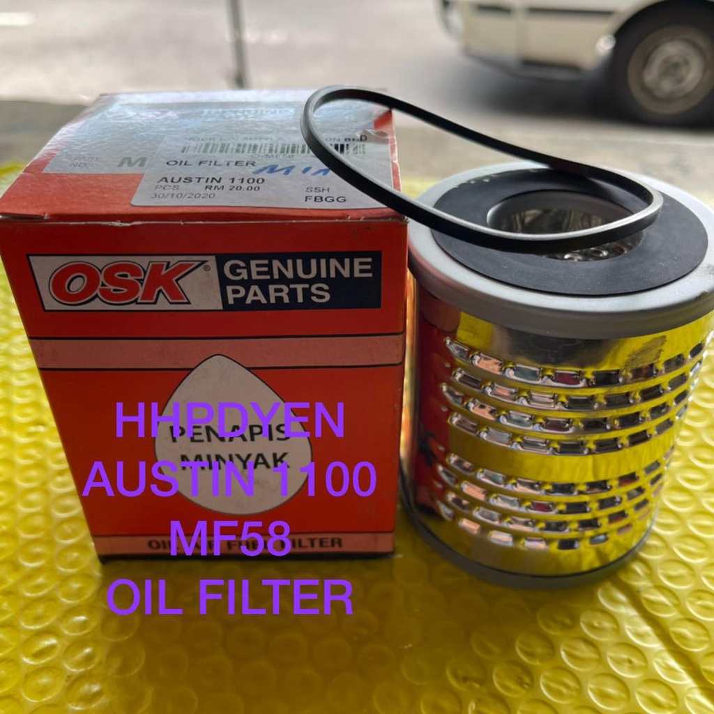 *OSK* OIL FILTER (1PCS) AUSTIN 1100 (O-MF58) READY STOCK!! | Shopee ...