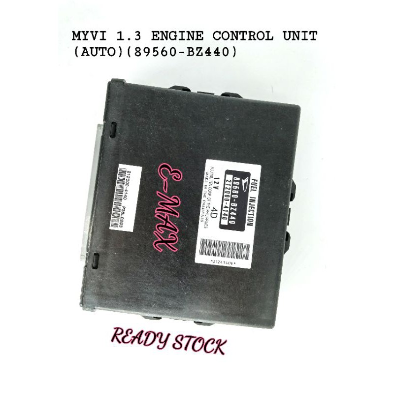 ORIGINAL - PERODUA MYVI 1. 3 ENGINE CONTROL UNIT ECU AUTO - 89560-BZ440 ...