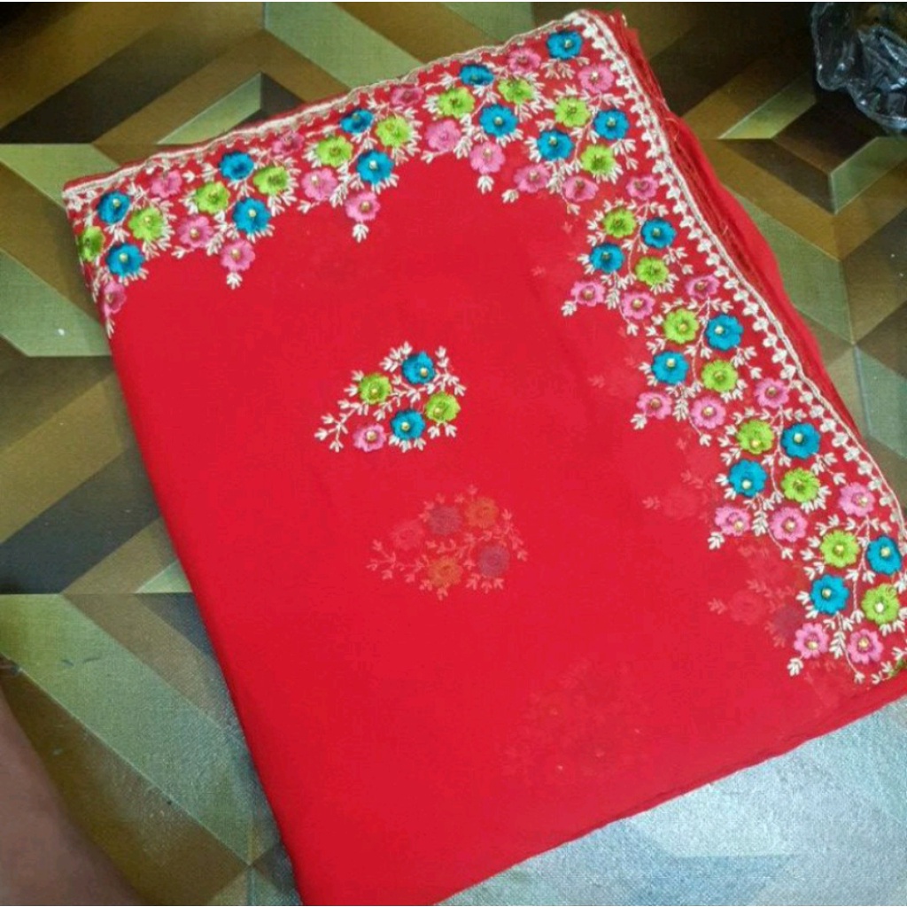 Kain Pasang Saree with new style and beautiful color | Shopee Malaysia