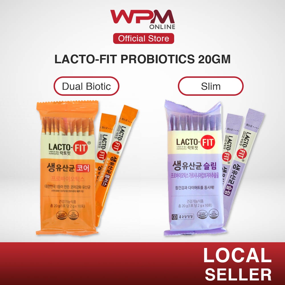 Lacto-Fit 2 In 1 Probiotics 10s (2g) Korea Lactobacillus 19 Plus Live ...
