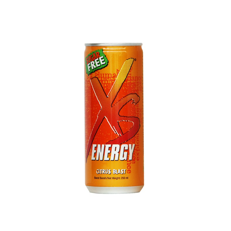 XS Energy Drink Citrus Blast Minuman Tenaga | Shopee Malaysia