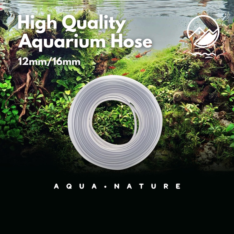 Aqua Nature High Quality Clear Aquarium Hose (10/12mm,12/16mm & 16/22mm ...