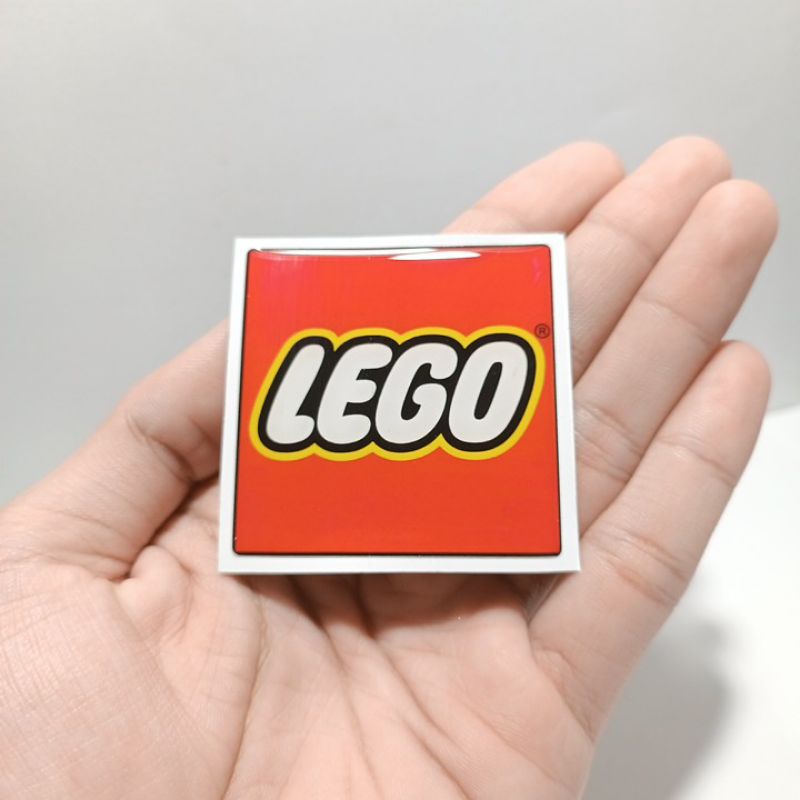 Lego Emblem sticker Embossed Flexible resin | Shopee Malaysia