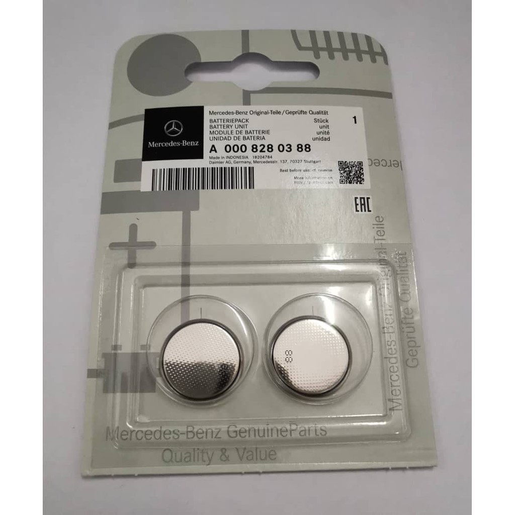 MERCEDES BENZ REMOTE BATTERY - EXPIRY DATE 2032 | Shopee Malaysia