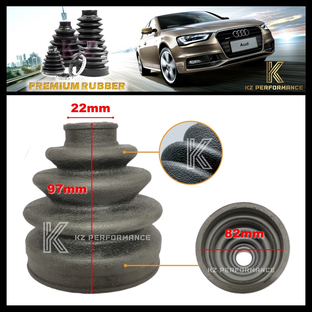 FORD RANGER / MAZDA FIGHTER / 22MM - 82MM / DRIVE SHAFT BOOT IN / M080 ...