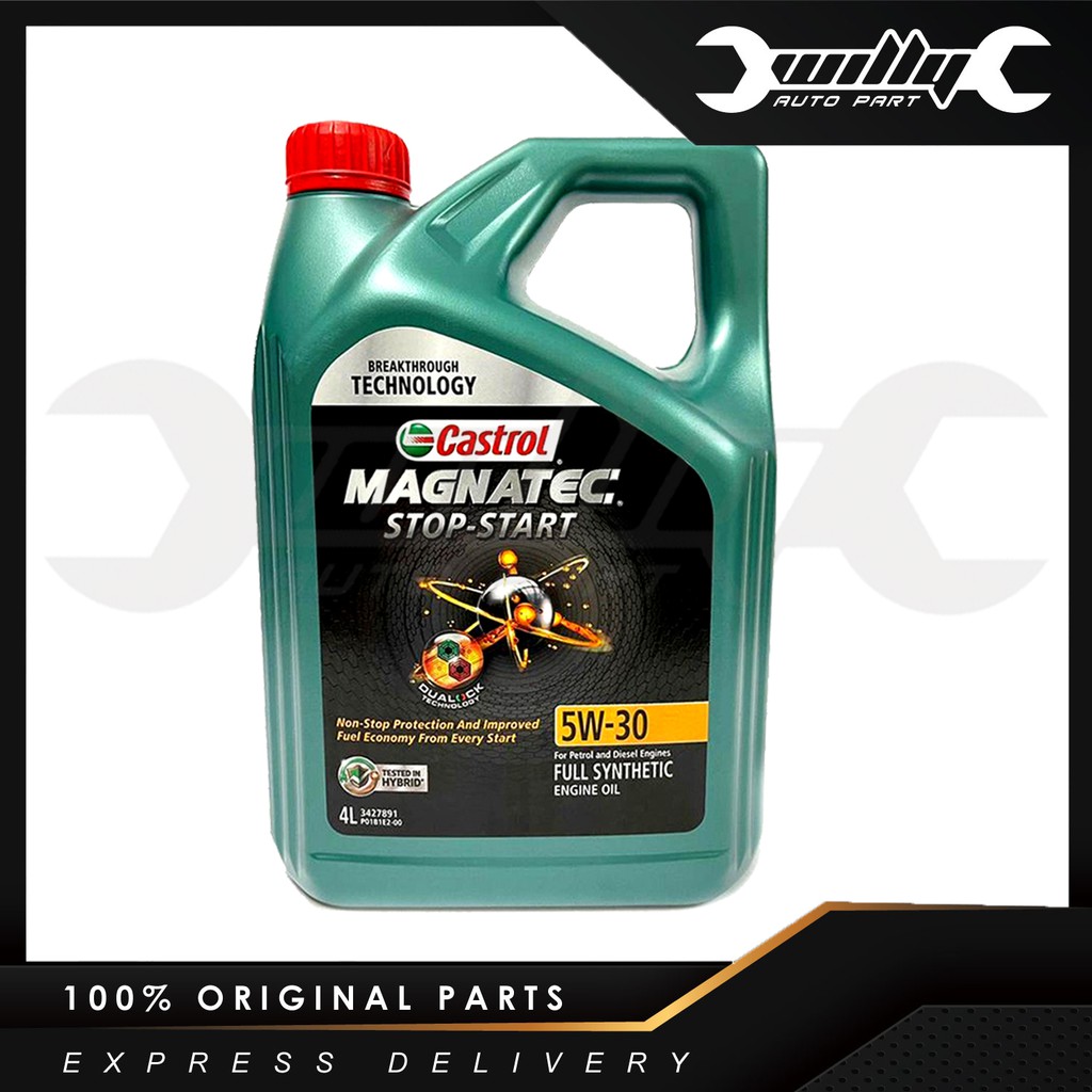 Castrol Magnatec STOP-START with Dualock 5W30 SN Fully Synthetic Engine ...