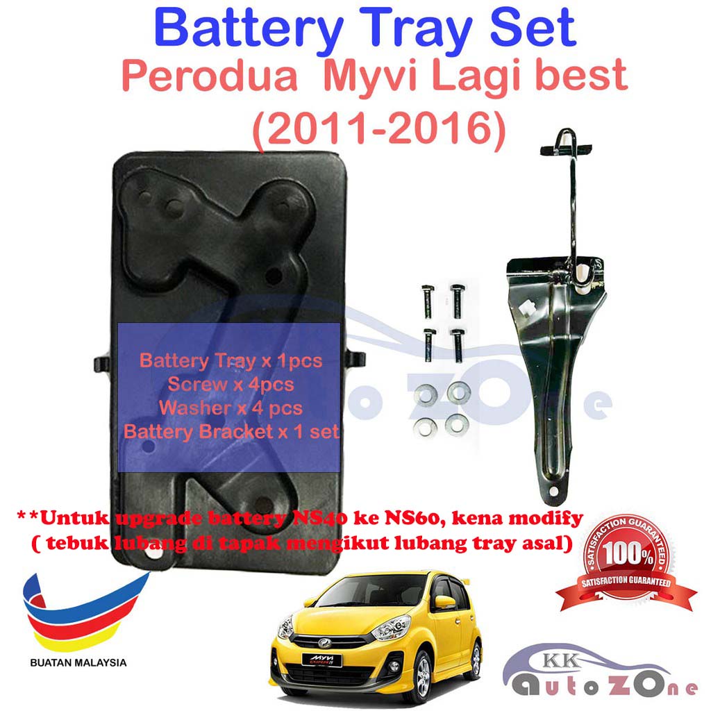 Battery tray for Toyota Avanza Vios , Perodua Kembara , (Myvi ,Alza ...