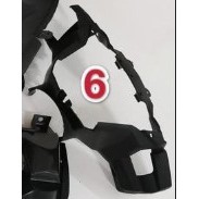 100% ORIGINAL YAMAHA Y15ZR Y15 YSUKU V1 V2 FULL INNER SET NON COLOUR PART HITAM BLACK COVER ...