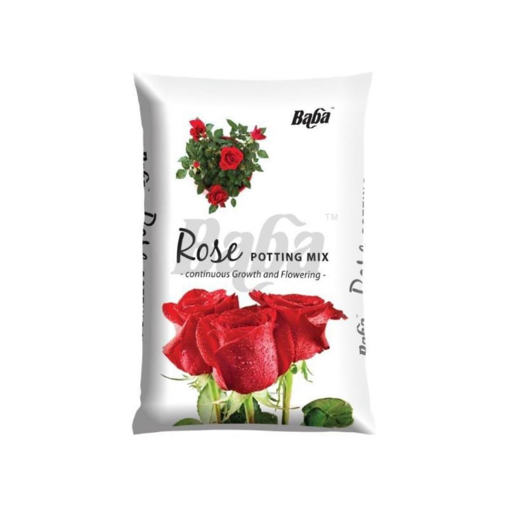 Baba Rose Potting Mix [7L] Special Soil for Rose Planting | Shopee Malaysia