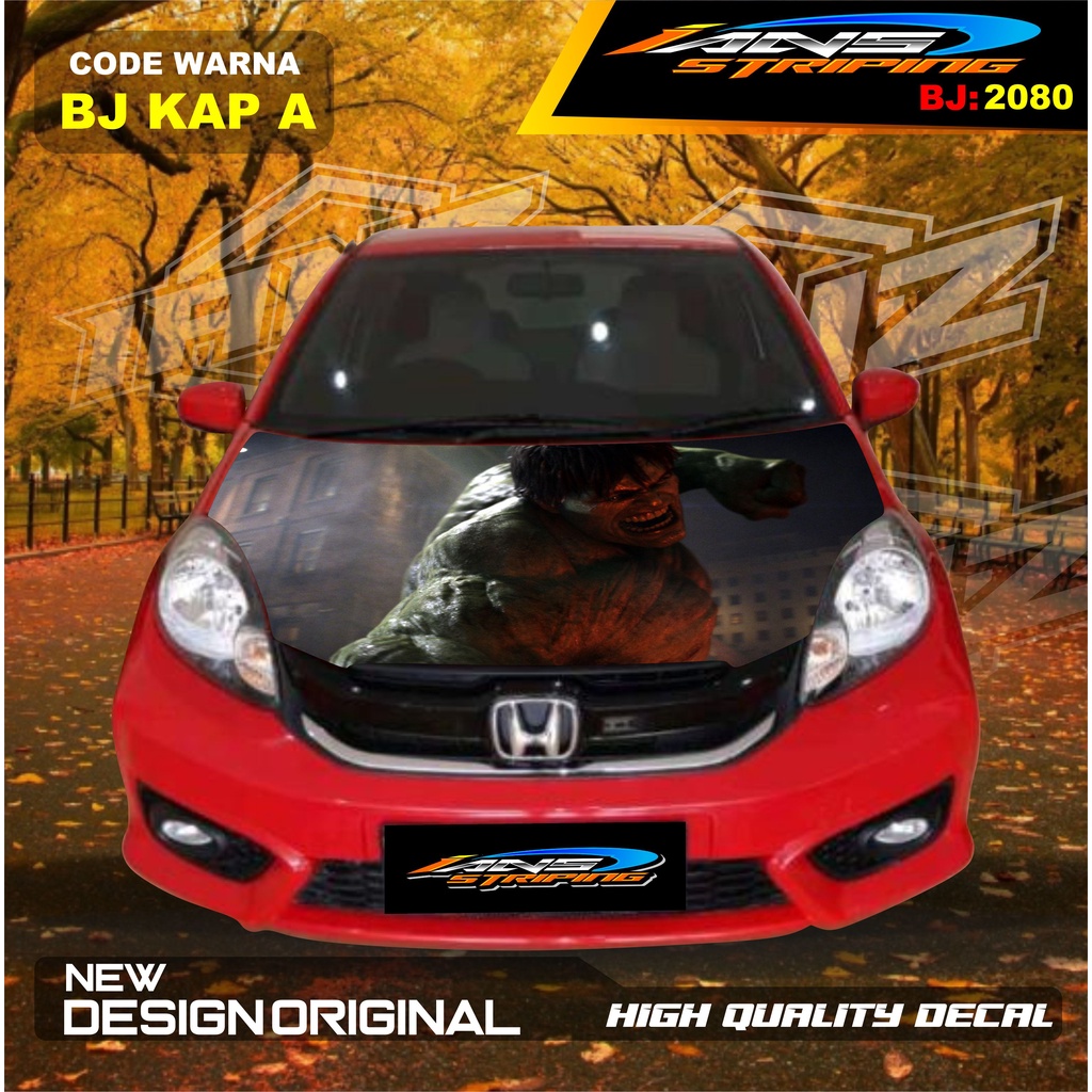 MESIN Avanza XENIA Car Front Hood STICKER/INNOVA Car Hood STICKER/HONDA ...