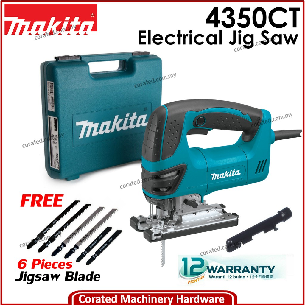 [CORATED] Makita 4350CT Jig Saw (6 Month Warranty) | Shopee Malaysia