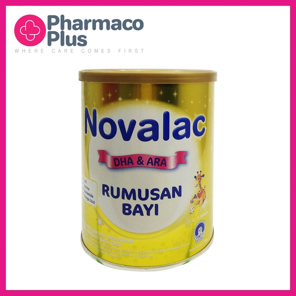Novalac DHA & ARA Rumusan Bayi 400g (0-12 month) | Shopee Malaysia