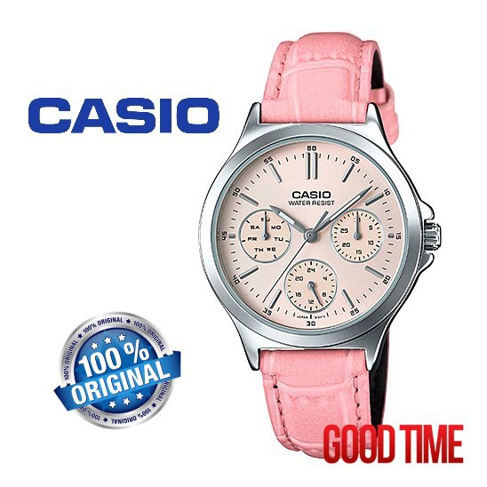 Casio Original Ltp V300l 4a Standard Analog Ladies Watch Jam Tangan Wanita Original Casio Watch