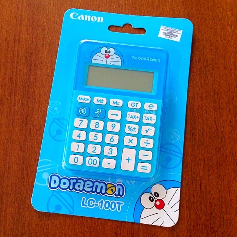 (Original)Canon Desktop Calculator LC-100T Doraemon Special Edition(10 Digits) | Shopee Malaysia