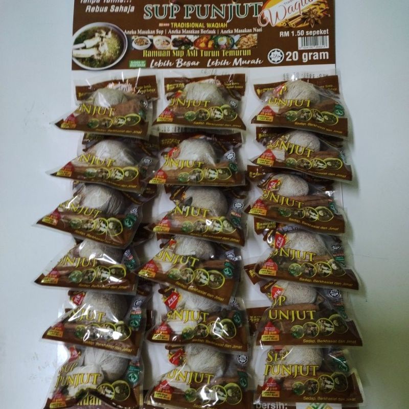 Sup punjut traditional waqiah ramuan tradisi asli 👍 | Shopee Malaysia