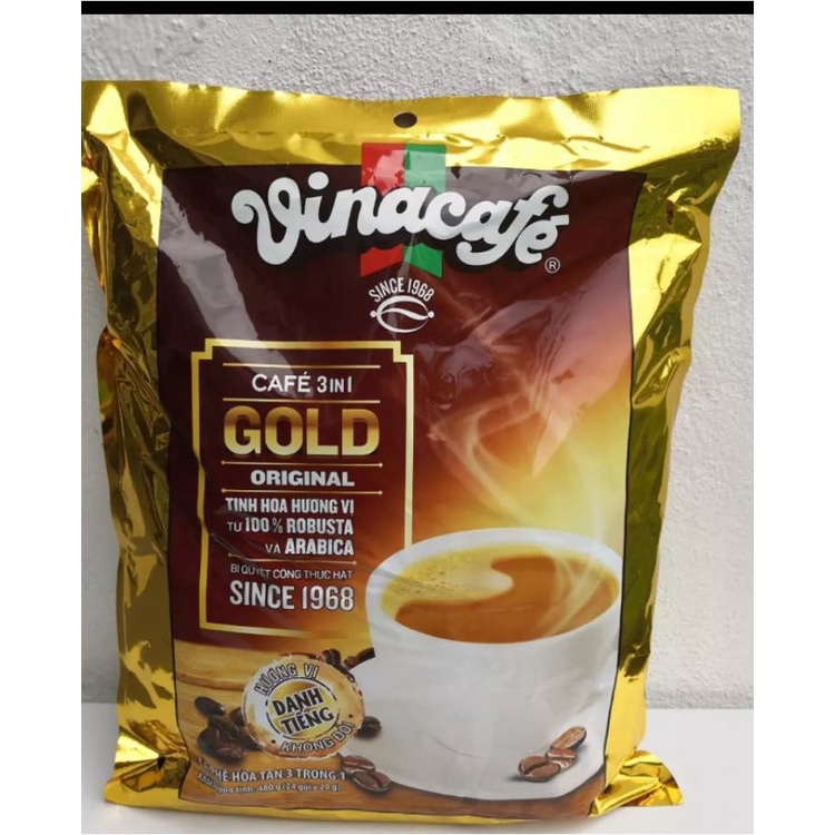 Vinacafe 3 IN 1 Instant Coffee (24 packs x 20g) (40 packs x 20g ...