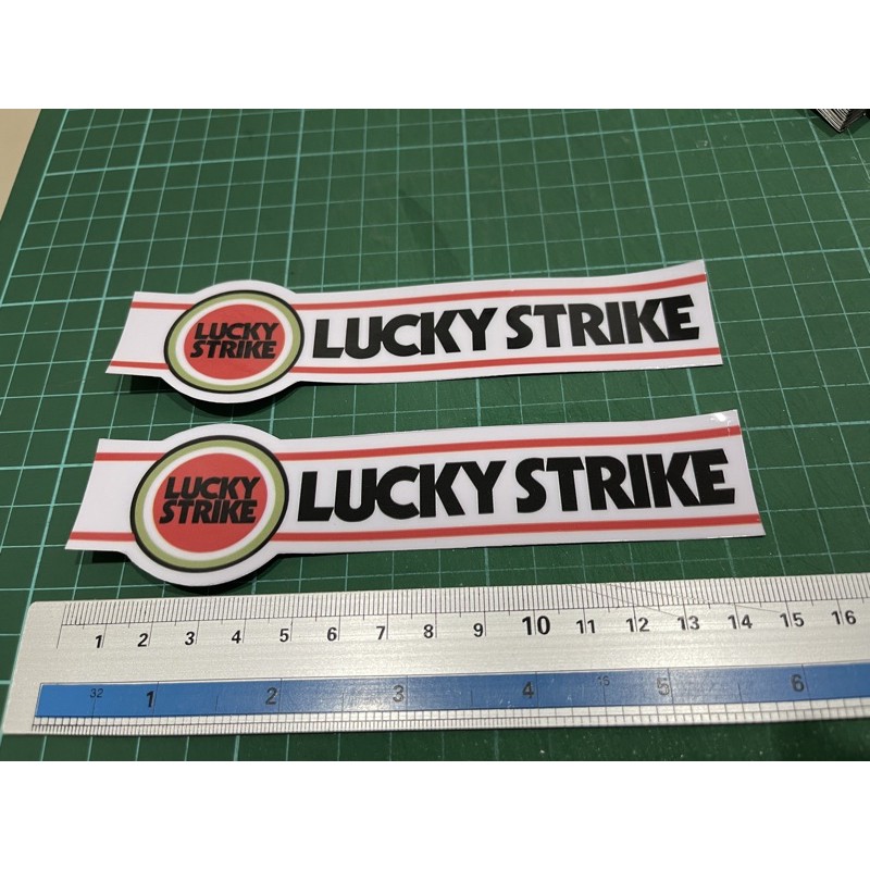 Sticker lucky strike logo | Shopee Malaysia