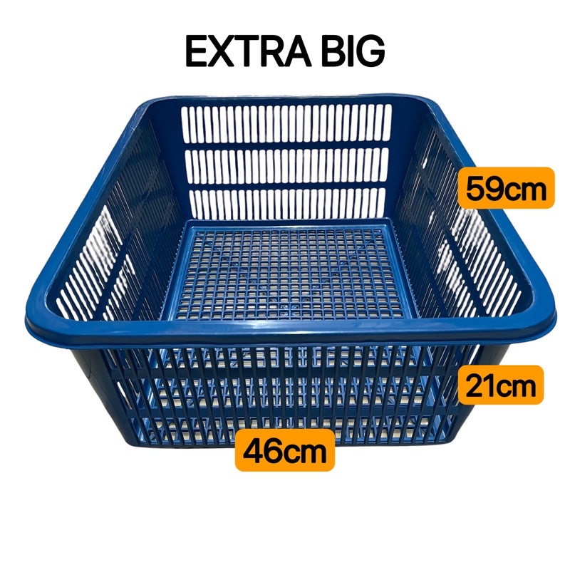 Multipurpose Rectangular Tray Basket / Rectangle Vegetable Fruit Basket ...