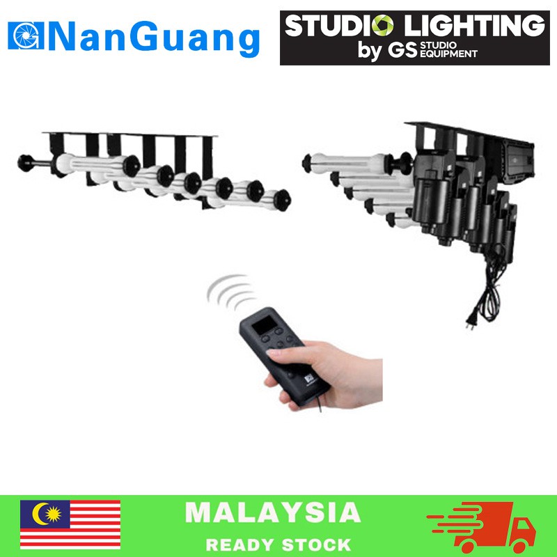 GS 6 Rollers Electric Motorized Background Support System With Wireless ...