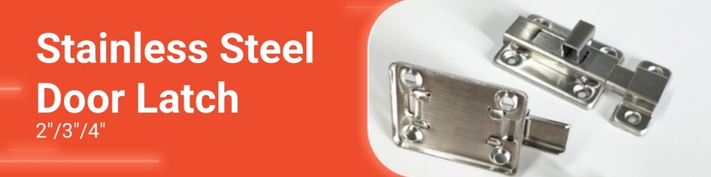 Stainless Steel Door Bolts Latch Slug Sliding Door Lock Security Safety ...