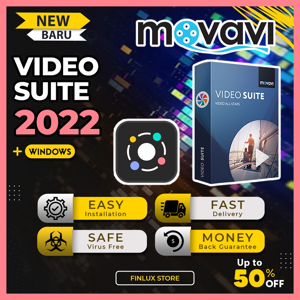 Movavi Video Suite 22.4.1 Latest 2022 Lifetime For Windows | Shopee ...