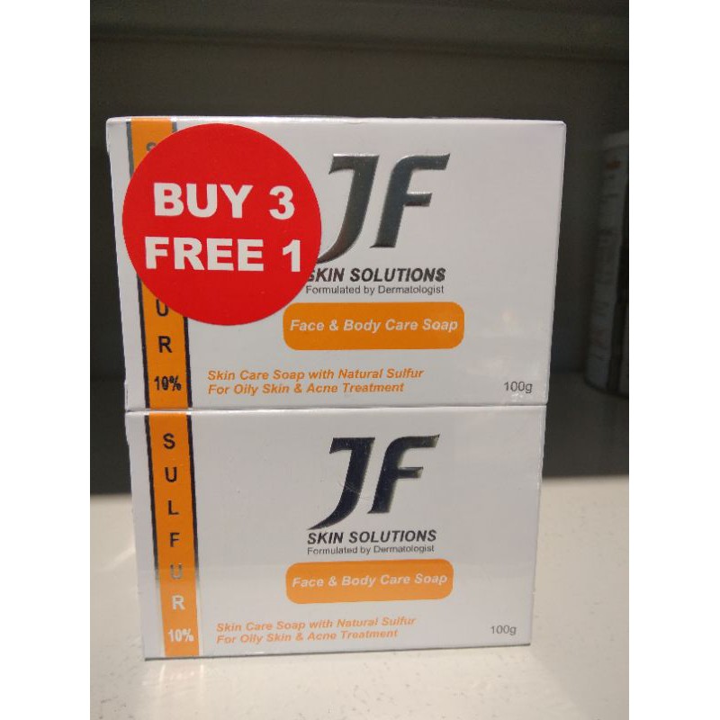 Jf Skin Solutions Anti-Acne Sulfur Soap Fungal Infections 100g | Shopee ...