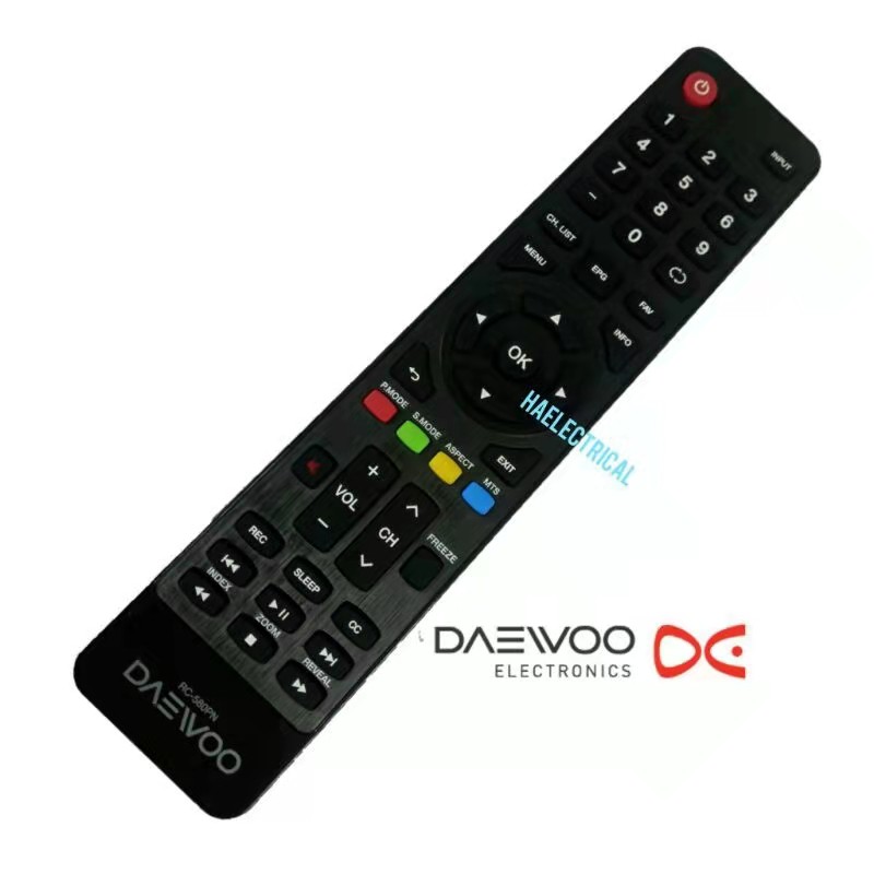 DAEWOO LED TV Remote Control (No Smart) | Shopee Malaysia