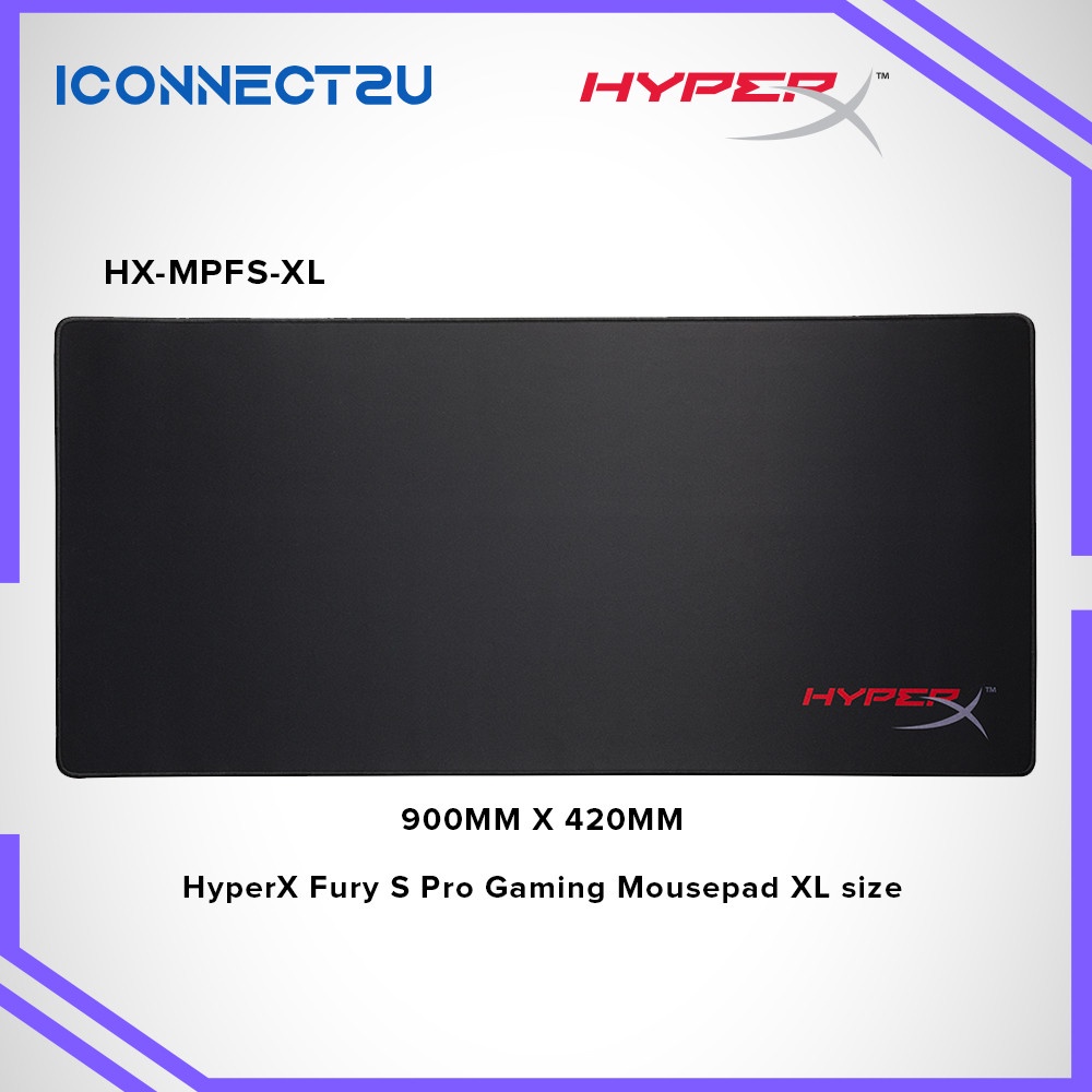 HyperX Fury S Pro Gaming Mousepad (Extra Large) (HX-MPFS-XL) | Shopee ...