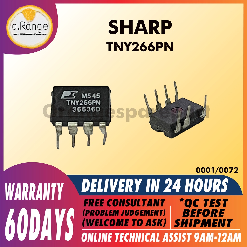 SHARP AIR CONDITIONER POWER IC TNY266PN | Shopee Malaysia