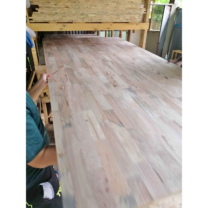 Rubberwood Table Top Kayu Getah 16mm Custom Cut | Shopee Malaysia