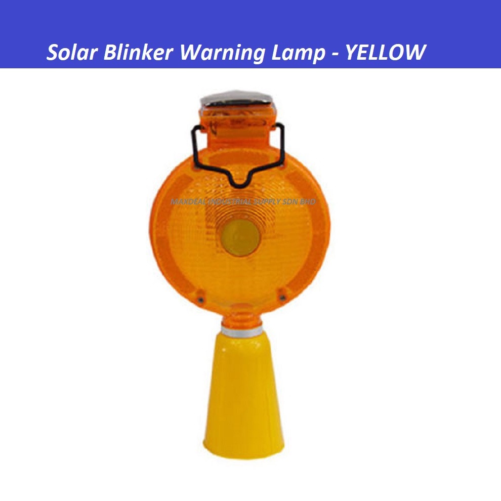 #016 SOLAR BLINKER LAMP (YELLOW) | Shopee Malaysia