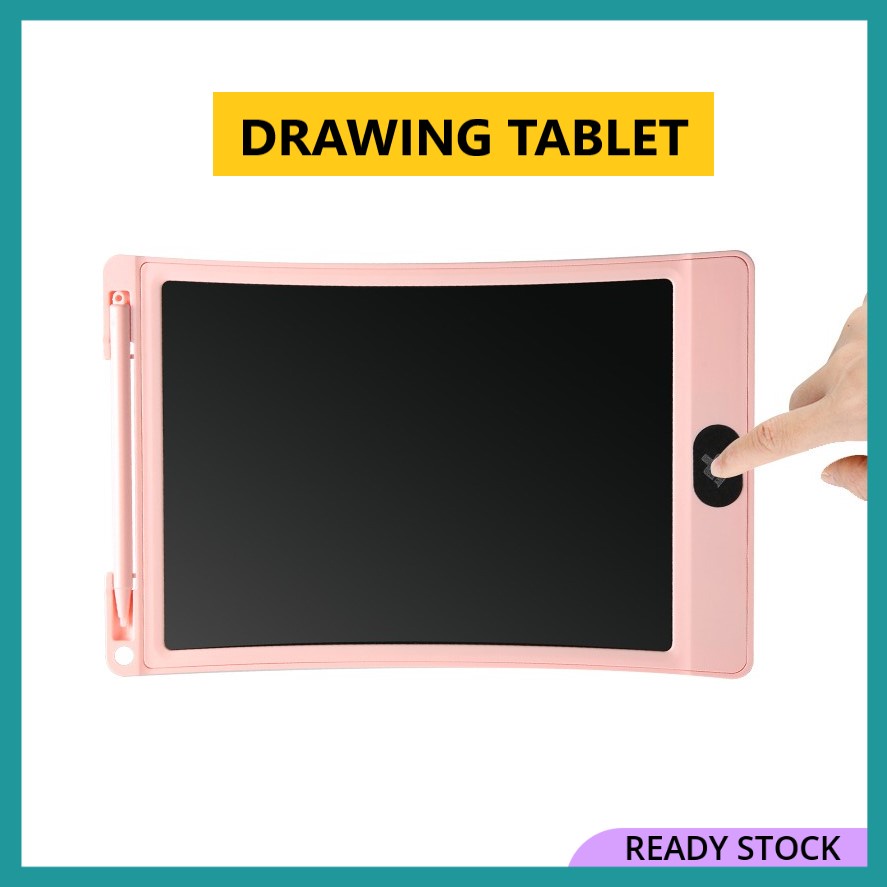 Children Drawing Writing Tablet LCD Electronics Graphic Pad Ultra Thin ...