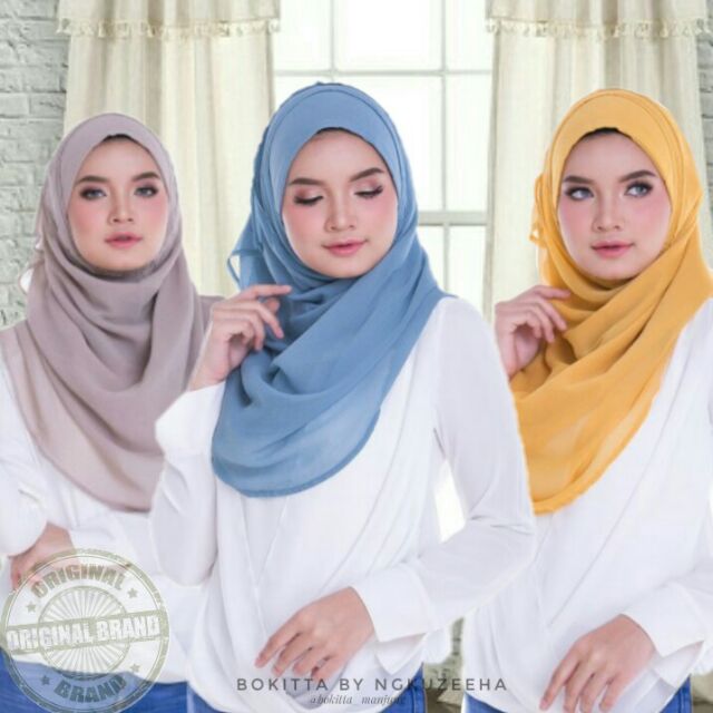 BOKITTA ORIGINAL (PLAIN VOILA) | Shopee Malaysia