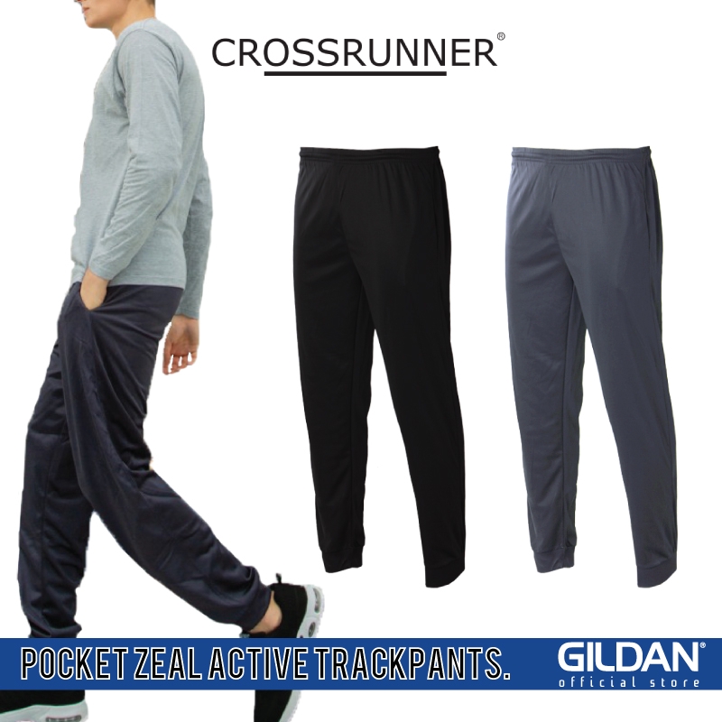 CROSSRUNNER Unisex Zeal Active Trackpants Sweatpants Pants Bottom ...