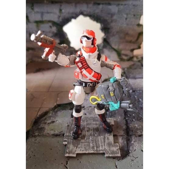 3.75 1:18 Fortnite Triage Trooper Action Figure Backbling & figure ...