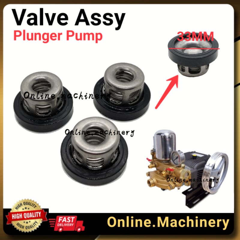 WL35 Triplex Cylinder Plunger Pump Water Seal Valve Repair Spare Parts ...