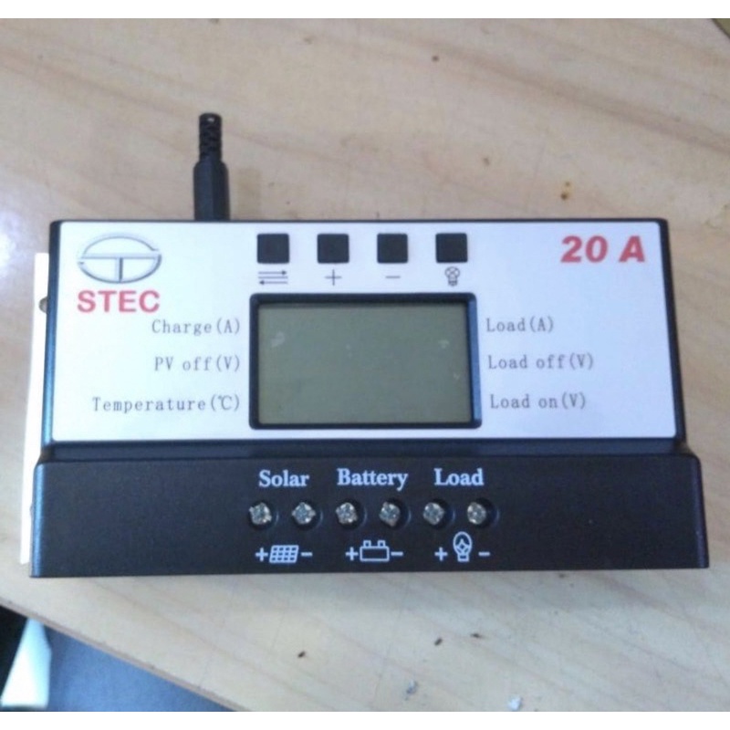 MATAHARI Solar Charge Controller Digital Stec Stc 20 A 12/24v ...