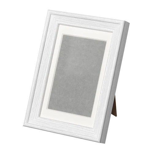 KNOPPANG Photo Frame / Picture Frame , white stained , Sizes 4R /5R ...