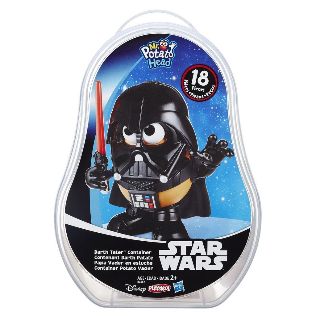 Mr. Potato Head Darth Tater / Darth Vader Star Wars Original Hasbro ...