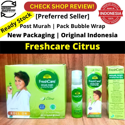 [1 Dozen Freshcare Citrus 100% ORIGINAL IMPORT INDONESIA, READY STOCK ...