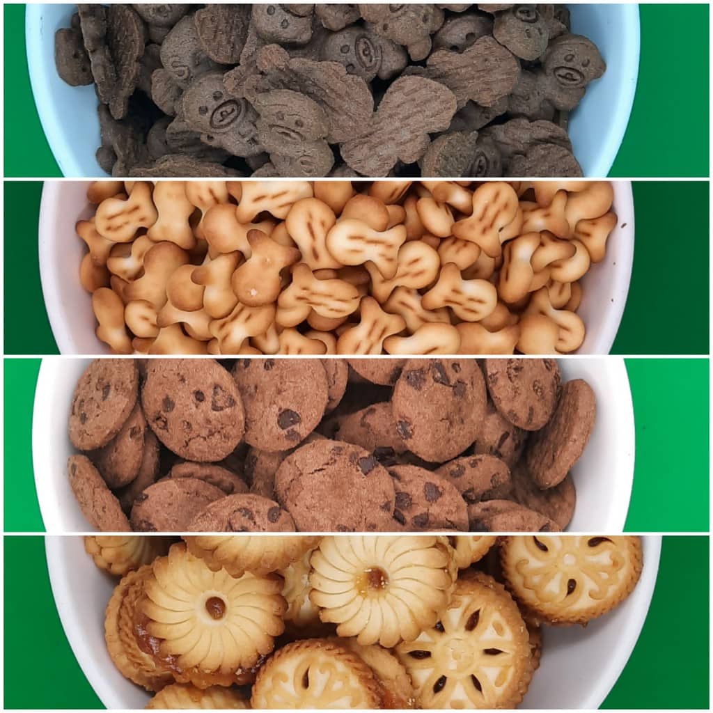 Biskut Timbang500g: Hup Seng Fliying Fish(Biskut Ikan)/Mini Choco Chips ...